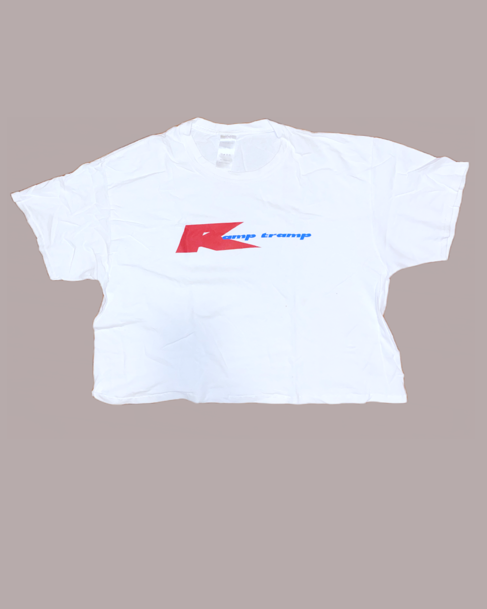 RAMP TRAMP “rip off” boxy cropped TSHIRT – NIAMH GALEA
